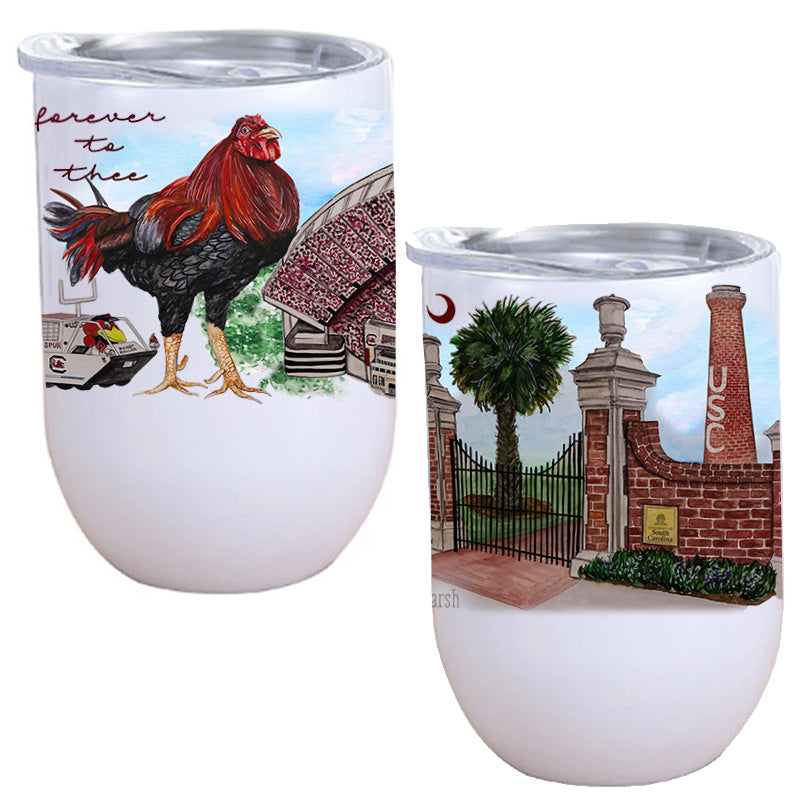 University of South Carolina Wine/Coffee Tumbler – Moss & Marsh