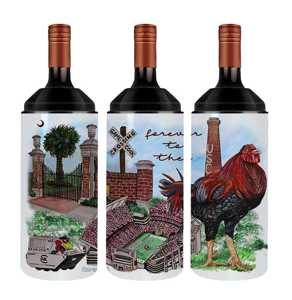 University of South Carolina Wine Bottle Chiller – Moss & Marsh